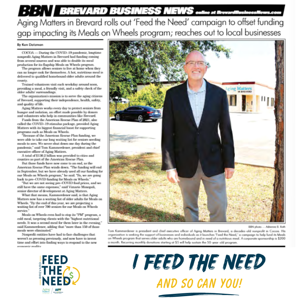 Home - Aging Matters In Brevard | Senior Services